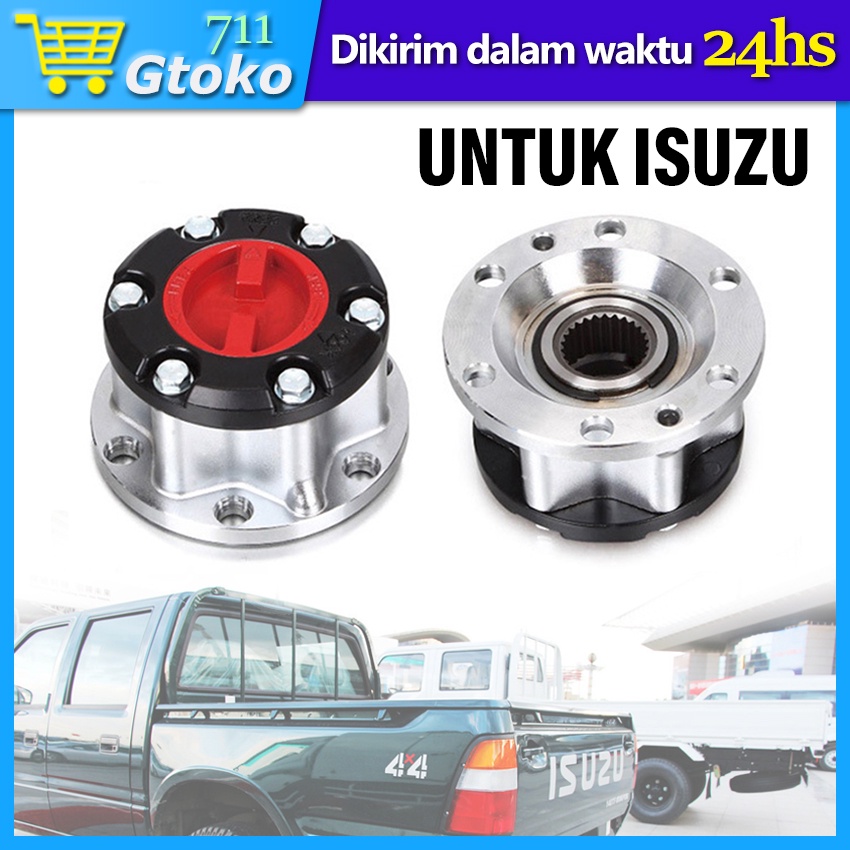 Jual Free Lock Freelock Isuzu Dmax Troper 4 x 4 Wheel Locking Hub Isuzu D-max Tropper | Shopee ...