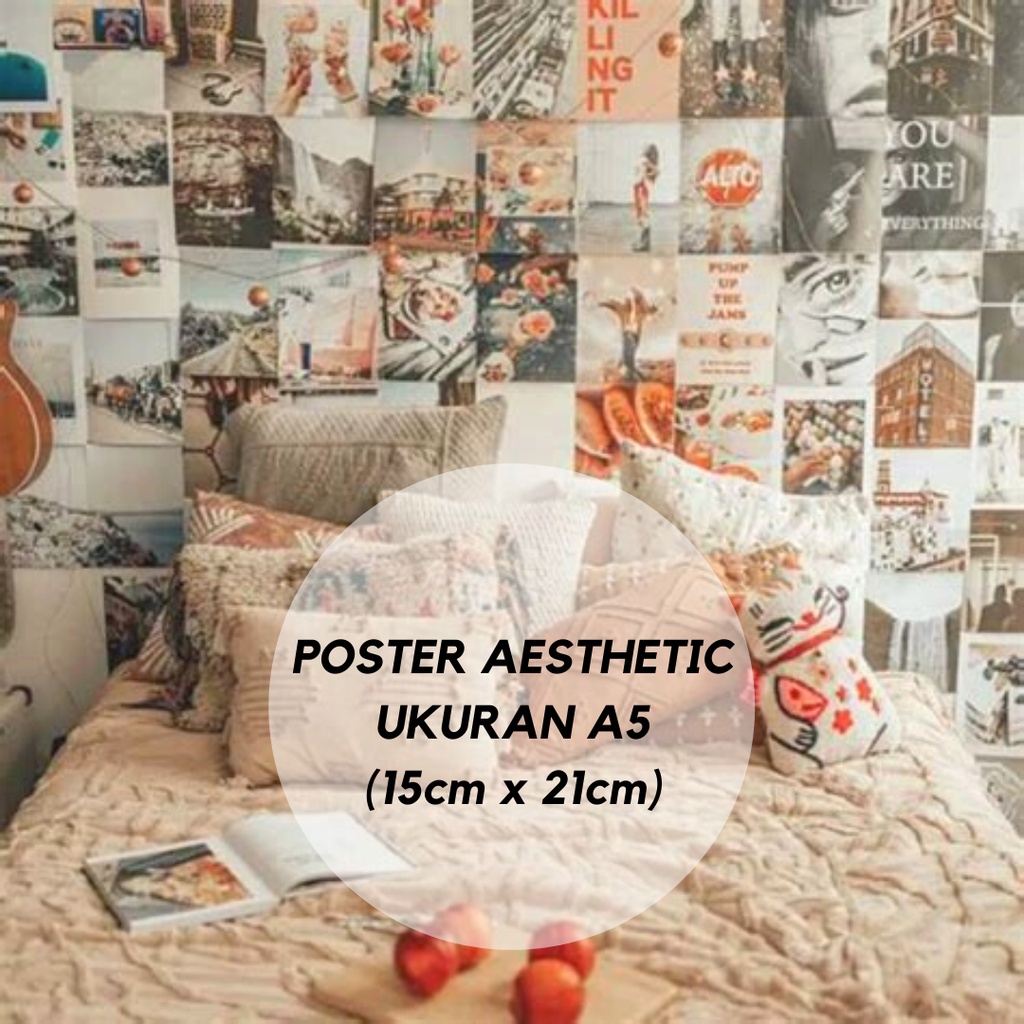 Jual (ISI 20 PCS) Poster Dinding Aesthetic / Poster Aesthetic / Poster ...