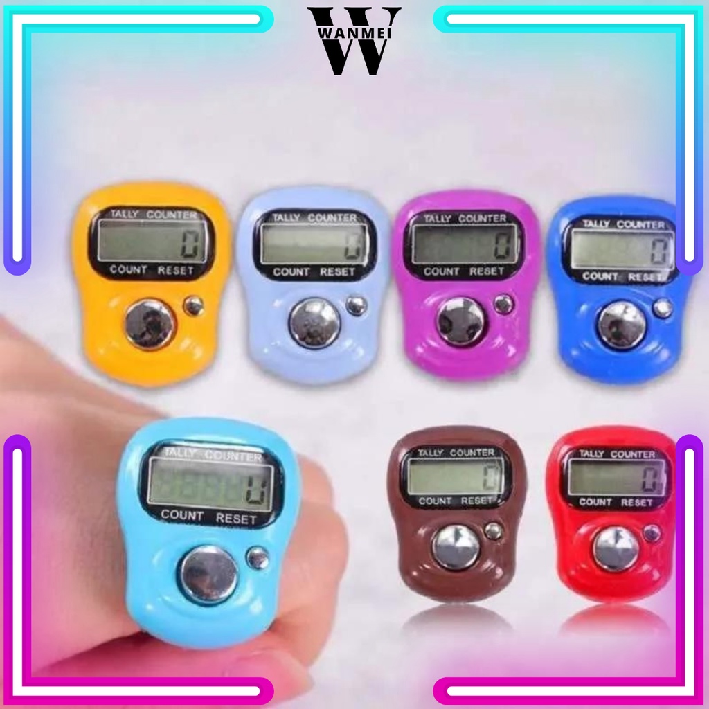 Jual WM Tasbih Digital Mini / Tasbih Digital / Hand Counter Finger ...