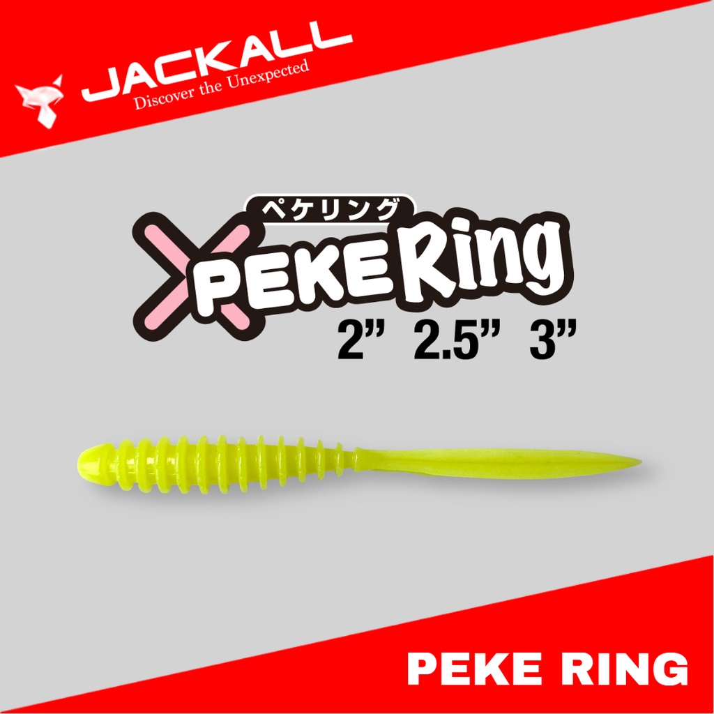 Jual Jackall Soft Lure Peke Ring 2 Inch | Shopee Indonesia