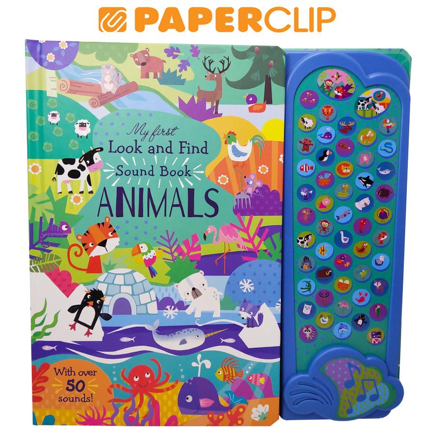 Jual MY FIRST LOOK AND FIND SOUND BOOK : ANIMALS | Shopee Indonesia