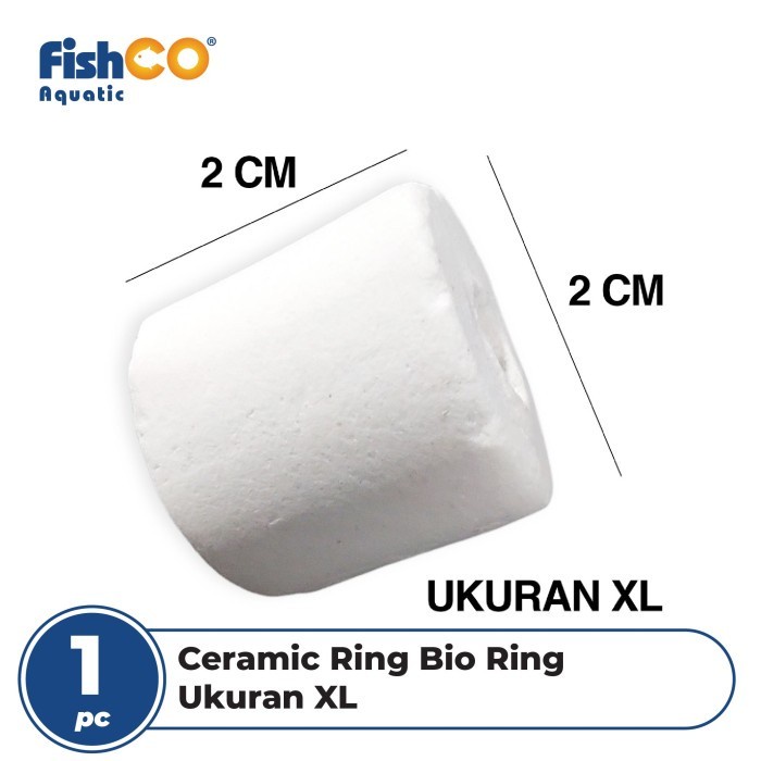 Jual Bio Ring Ukuran XL Ceramic Ring Media Filter Rumah Bakteri Eceran ...