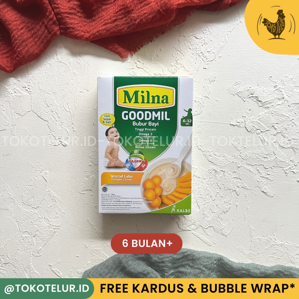 Jual MILNA - GOODMIL Bubur Bayi MPASI | Bubur Bayi Pilihan 6+ 8+ Sehat ...