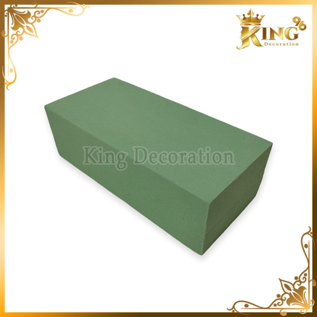 Jual Foam Putih Busa Elastis kotak untuk bunga kering bunga hias ...