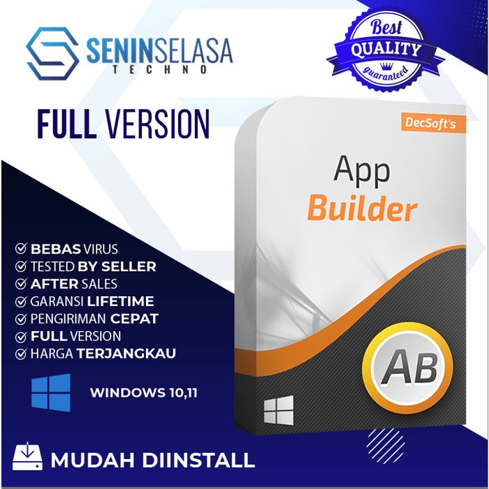 Jual Software Pembuat Aplikasi: DecSoft App Builder 2024 [WIN] | Shopee Indonesia