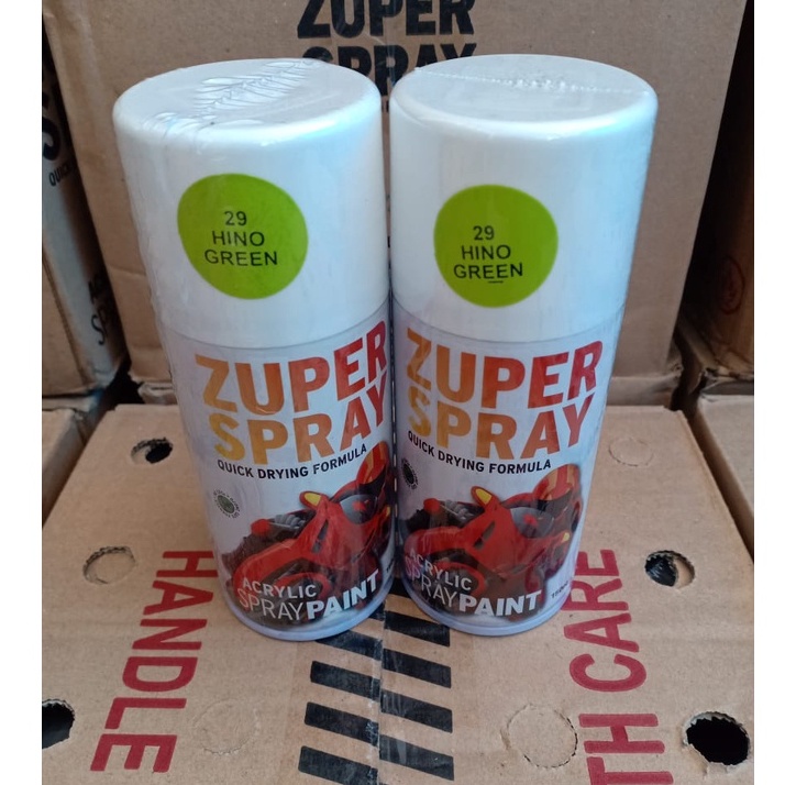 Jual Zuper Spray Paint Pilok Pilox Warna Hino Green / Hijau Hino ...