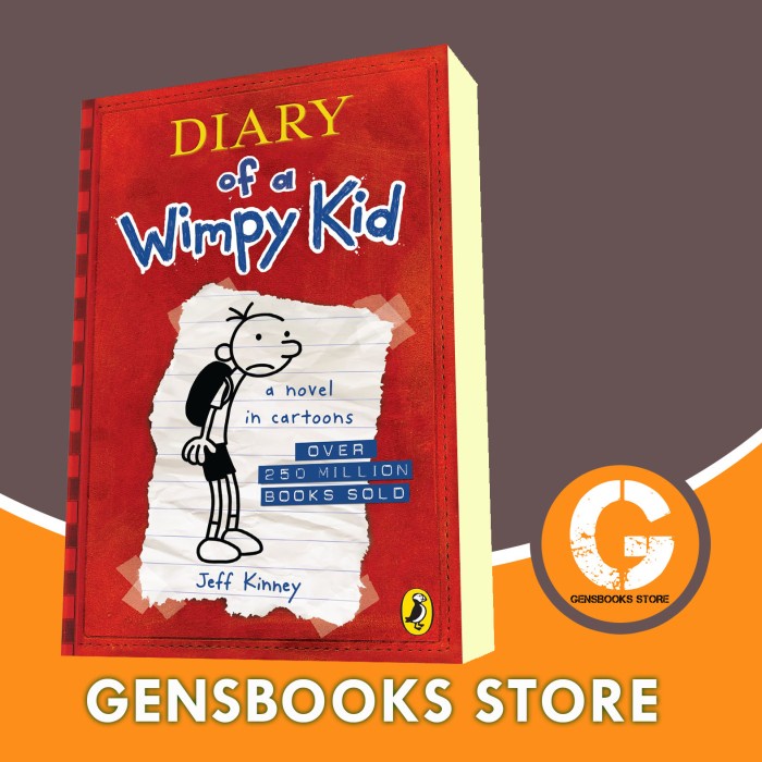 Jual Diary of a Wimpy Kid Jeff Kinney | Shopee Indonesia