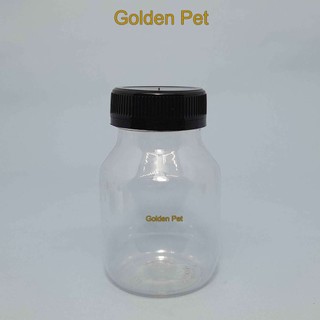 Jual Botol Kapsul Bulat Ulir 120 ml Natural / Botol Obat bulat Ulir ...
