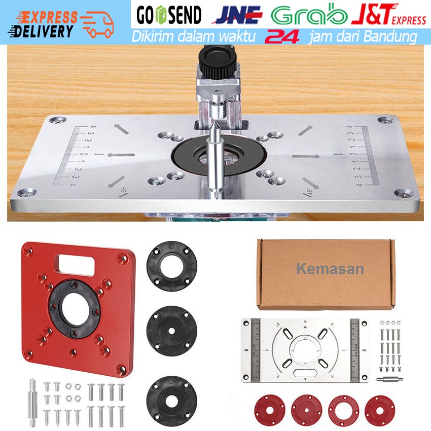 Jual GH25OS Router Plate Plat Table Meja Router Meja Trimmer Insert ...