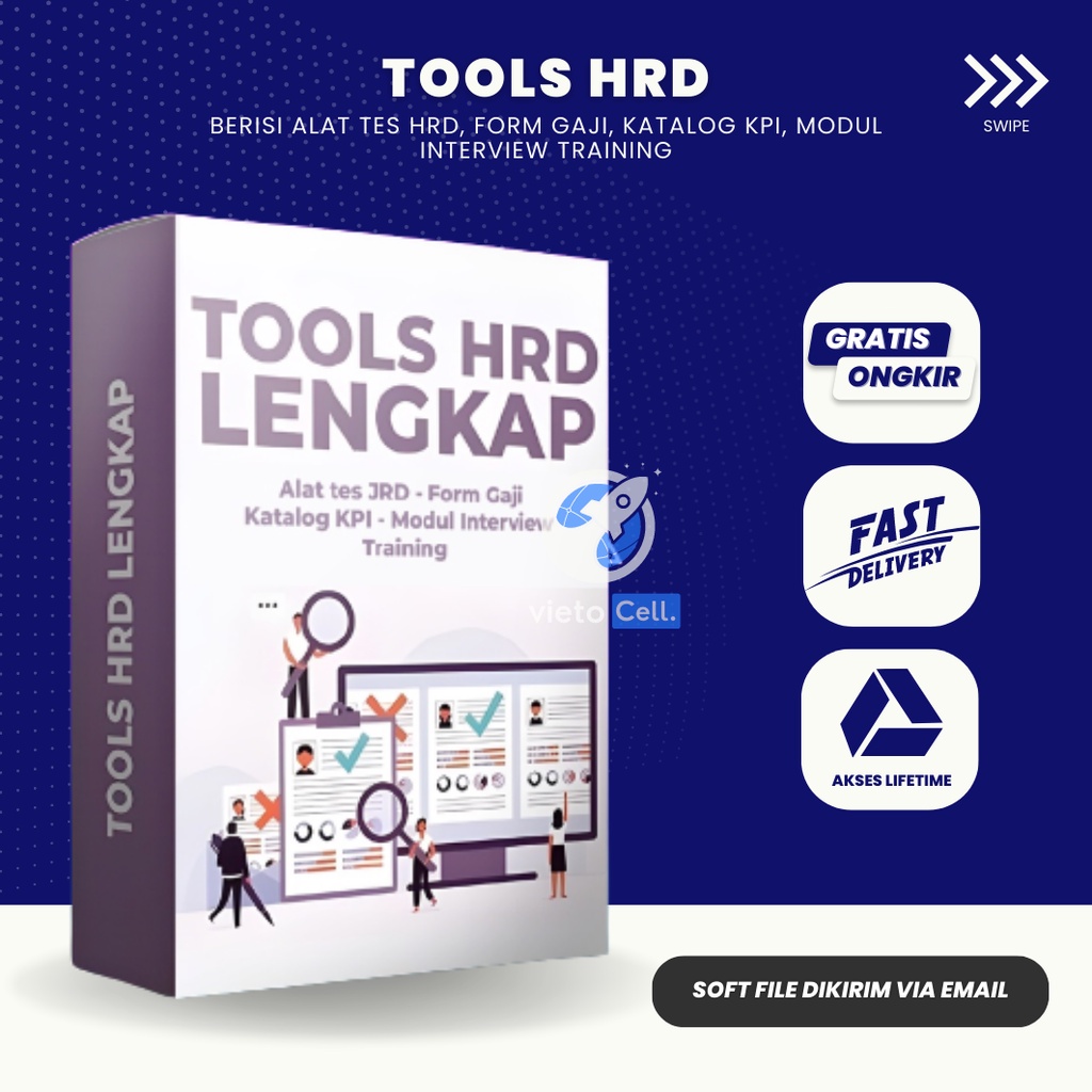 Jual Paket Khusus Tools HRD Solusi Lengkap yang Mencakup KPI SOP HRD Form Tabel Gaji dan Modul ...