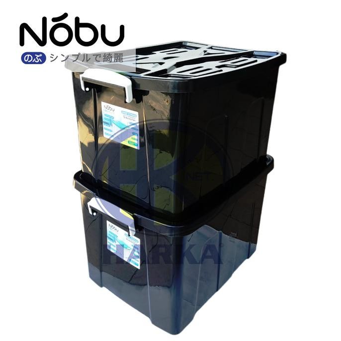 Jual SMART STORAGE Container Box Warna Hitam Simple NOBU CB 55 NB 55 ...