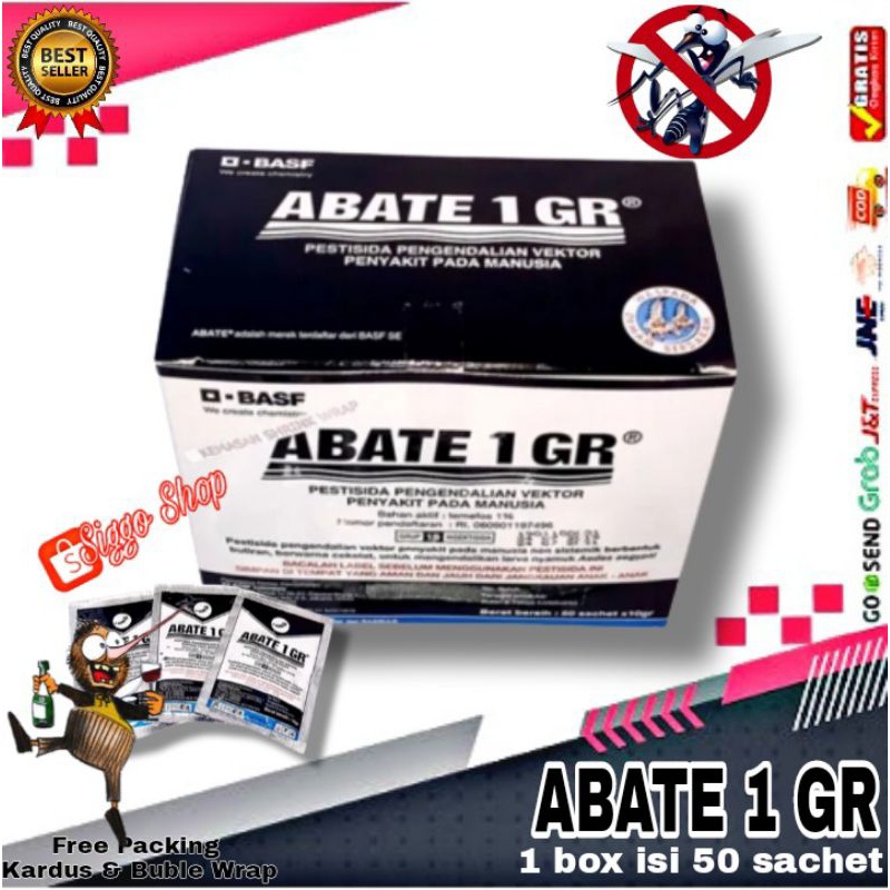 Jual PALI abate 1 sachet 1 gr sachet 10 gram nyamuk | Shopee Indonesia