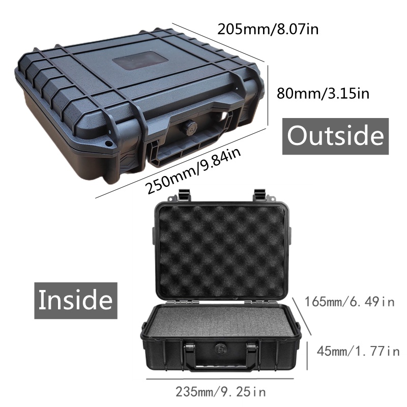 Jual DIY Tool Box + Busa Case Waterproof Hard Kotak Custom Penyimpanan ...