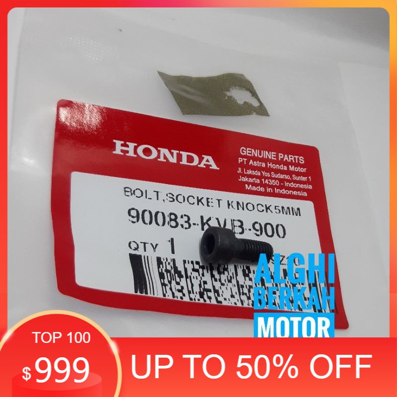 Jual Spare Part Motor Baut L Cap CVT 5mm Vario Original Honda 90083-KVB ...
