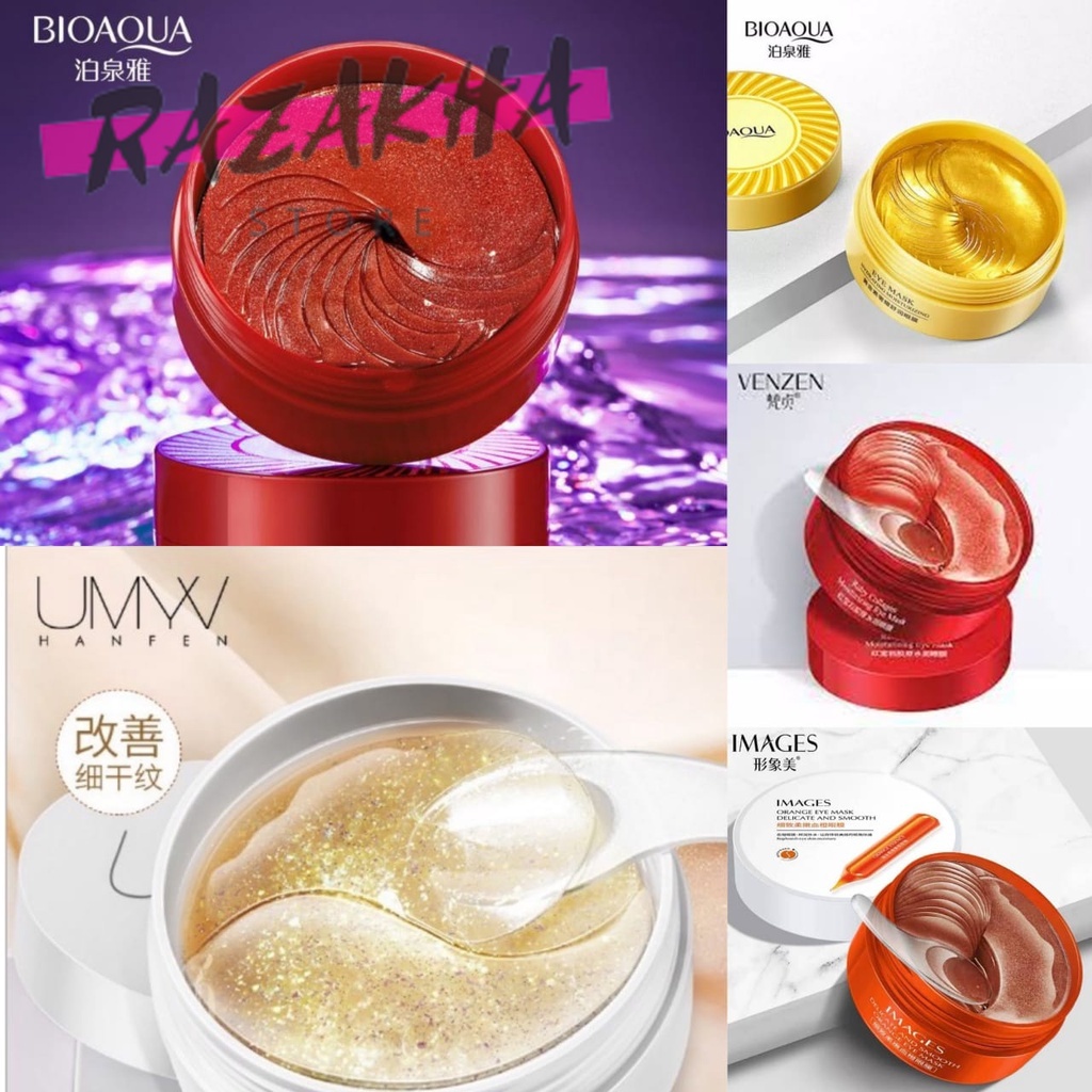 Jual [60 Lembar] Eye Mask Masker Mata Panda Collagen Isi 60 / 30 Pasang ...