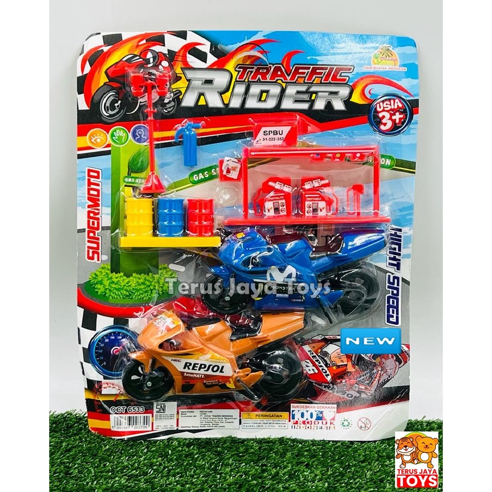 Jual Mainan Anak Motor Gp Set | Shopee Indonesia