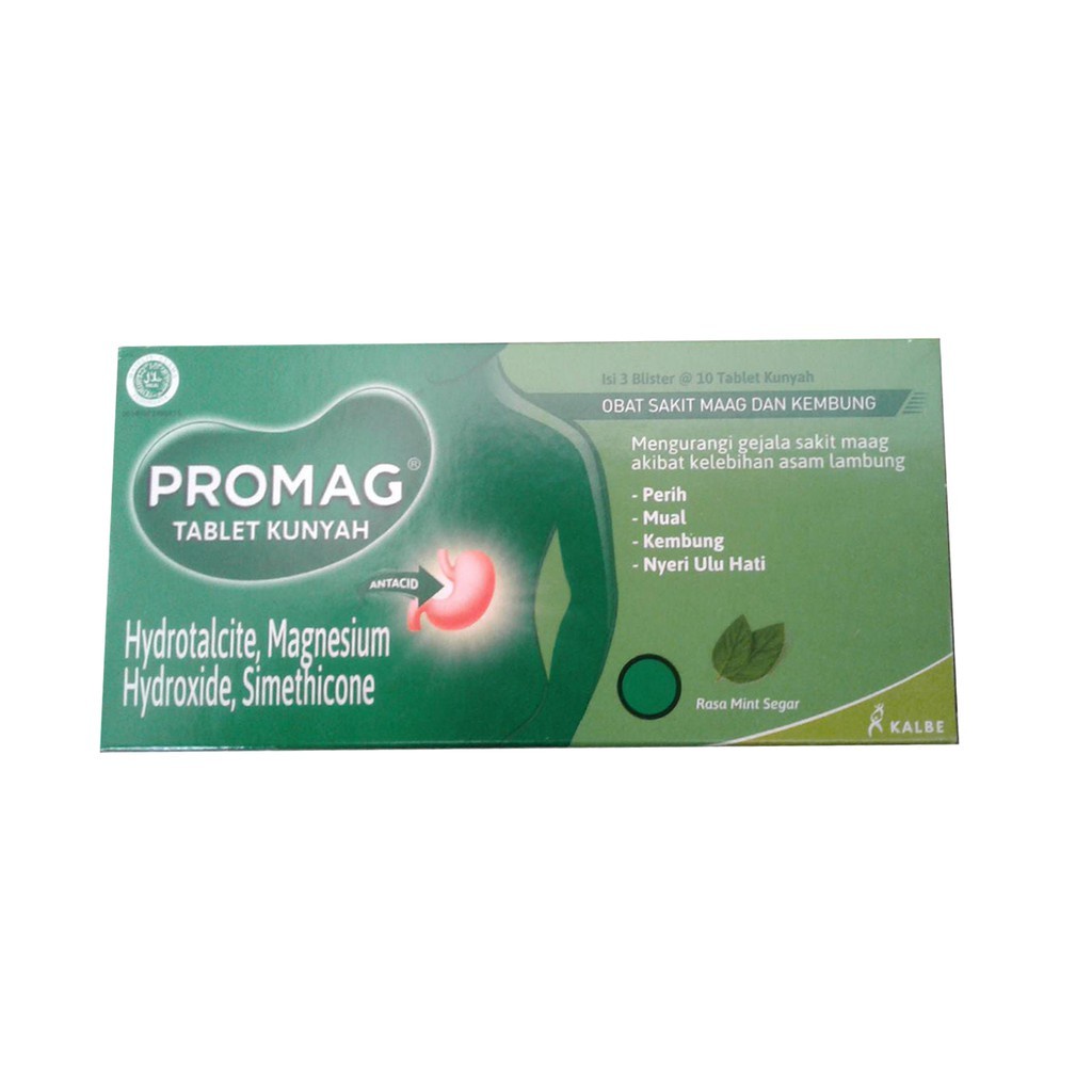 Jual PROMAG TABLET PACK ISI 3 STRIP @ 10 TABLET PER BOX | Shopee Indonesia