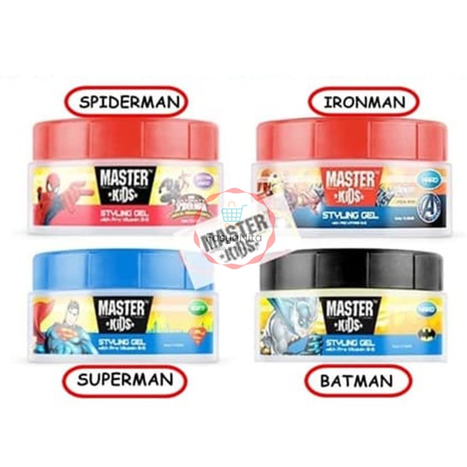Jual MASTER KIDS STYLING GEL 60G+15G | Shopee Indonesia