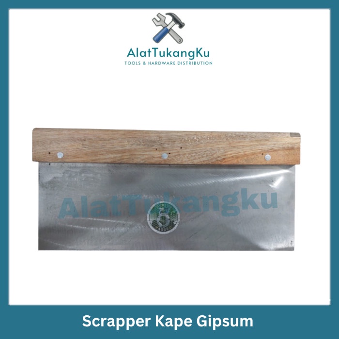 Jual SCRAPER SCRAP Gypsum Kapek Kape Besi Scrapper Dempul Aci Besar 10 ...
