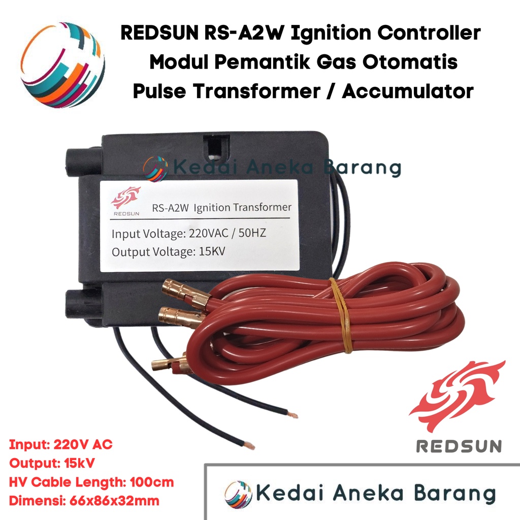 Jual REDSUN RS-A2W Ignition Controller 220V AC Module Modul Pemantik ...