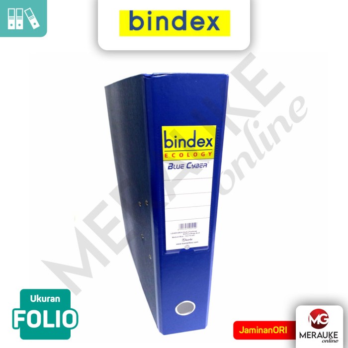 Jual Ordner BINDEX 717F 75mm - Folio / F4 | Shopee Indonesia