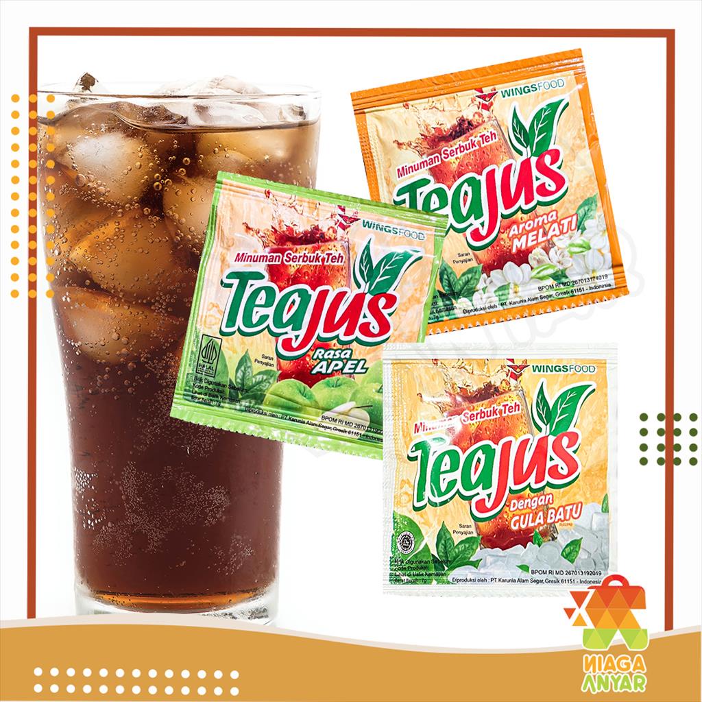 Jual TEAJUS Minuman Serbuk Teh Sachet Satuan / Tea Jus Bubuk Instan ...