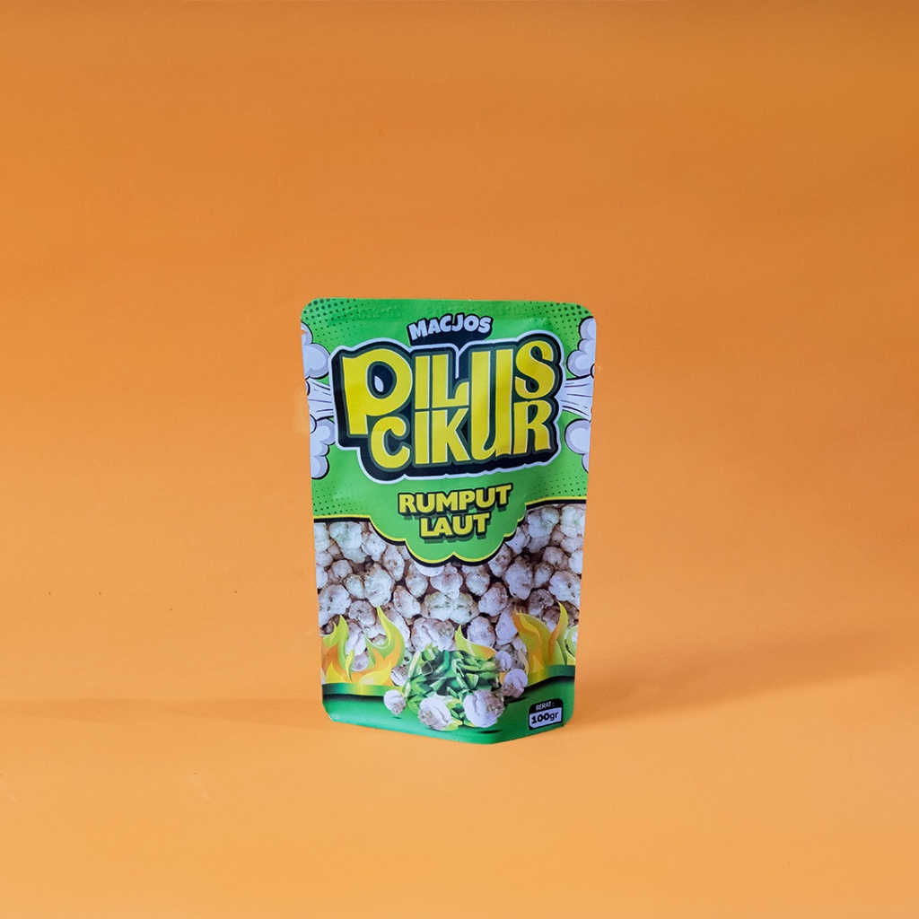 Jual Pilus Cikur Rasa Rumput Laut By Makaroni Joss - Kacang Pilus ...