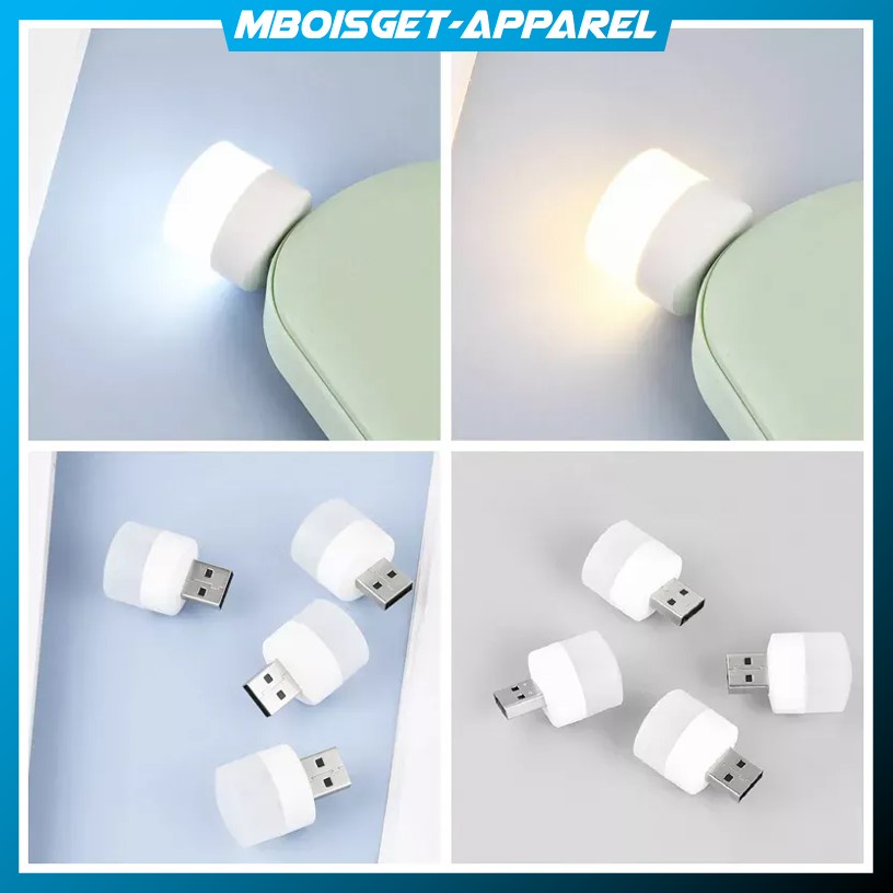 Jual MBOISGET - USB LED BOHLAM OOBEST Lampu Bohlam Light Mini USB Warm ...