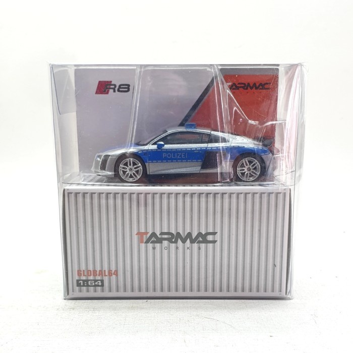 Jual TERBARU TARMAC AUDI R8 V10 PLUS GERMAN POLICE NEW (HD) | Shopee ...