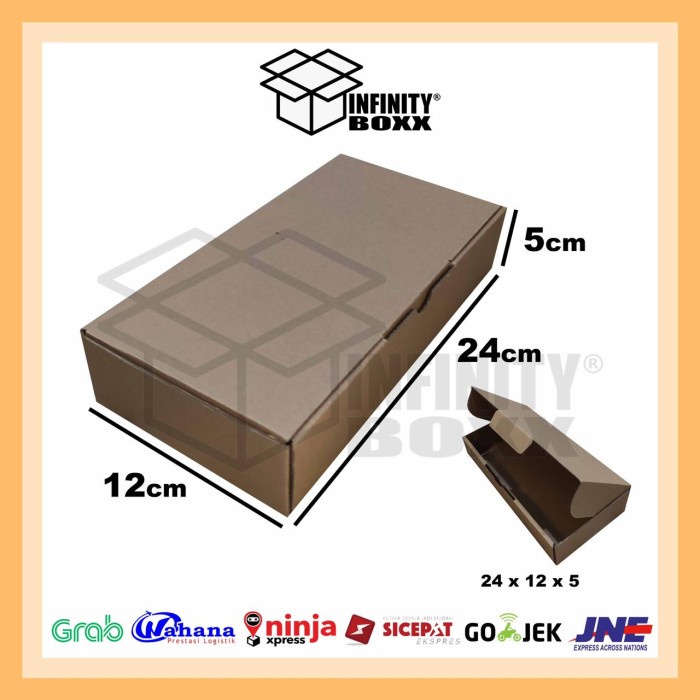Jual kotak kardus pizza box die cut ukuran 24x12x5 | Shopee Indonesia