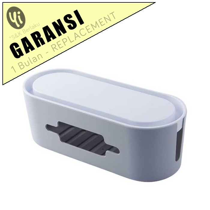 Jual Kotak Penyimpanan Power Cord Box Boks Wadah Tempat Organizer ...