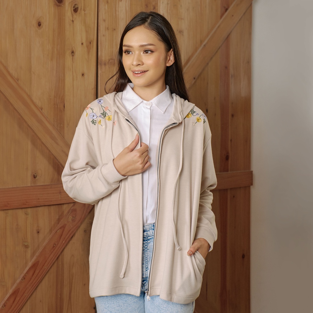Jual GIYOMI ID - Poppy Jacket / Jacket Bahan Kaos / Baju Atasan Wanita ...