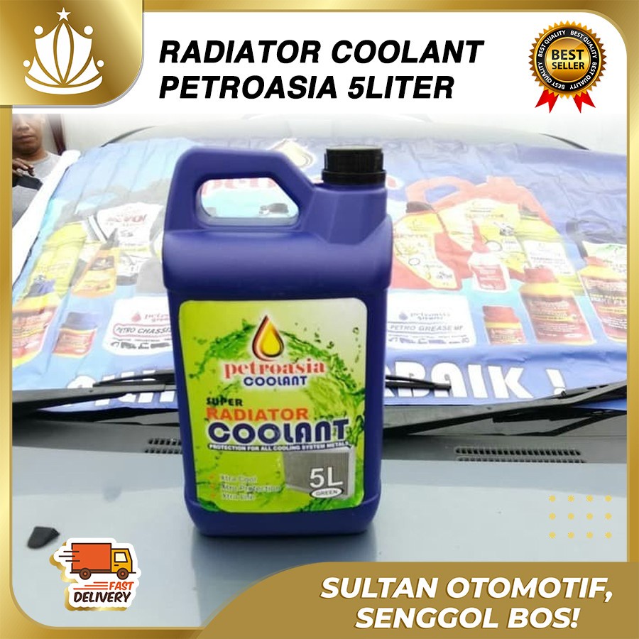 Jual Air Raditor Mobil 5 LITER Anti Karat / Radiator Coolant PETROASIA ...