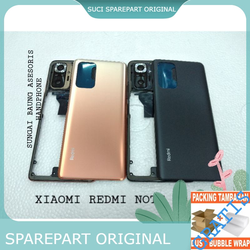 Jual KESING HOUSING REDMI NOTE 10 PRO FULLSET ORIGINAL | Shopee Indonesia