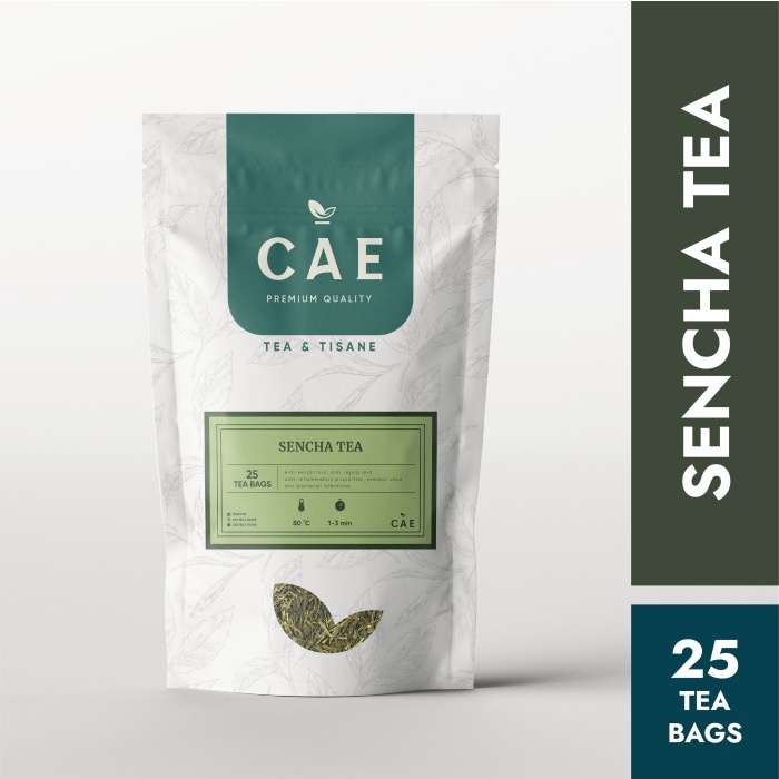 Jual SENCHA 25 TEA BAGS Teh Hijau Jepang Japanese Premium 100% Pure ...