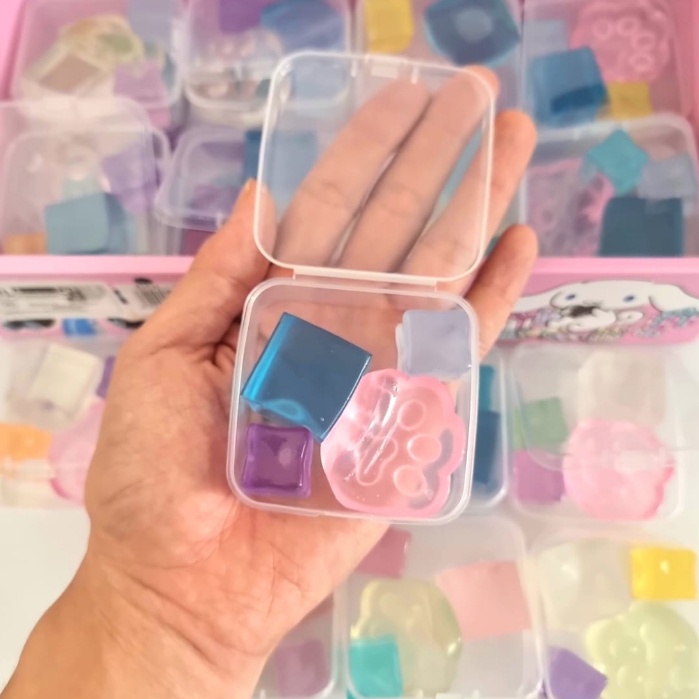 Jual Ice Blok Box Mini Squishy Es Batu Cubit Ice Block Mainan Es Balok ...
