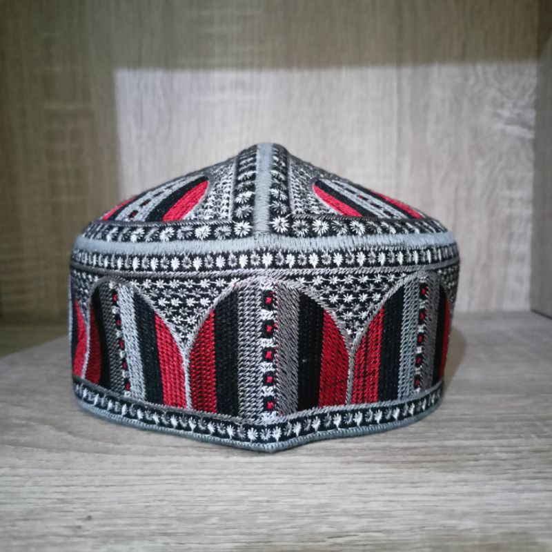 Jual Peci pakistan original premium tebal full bordir | Shopee Indonesia