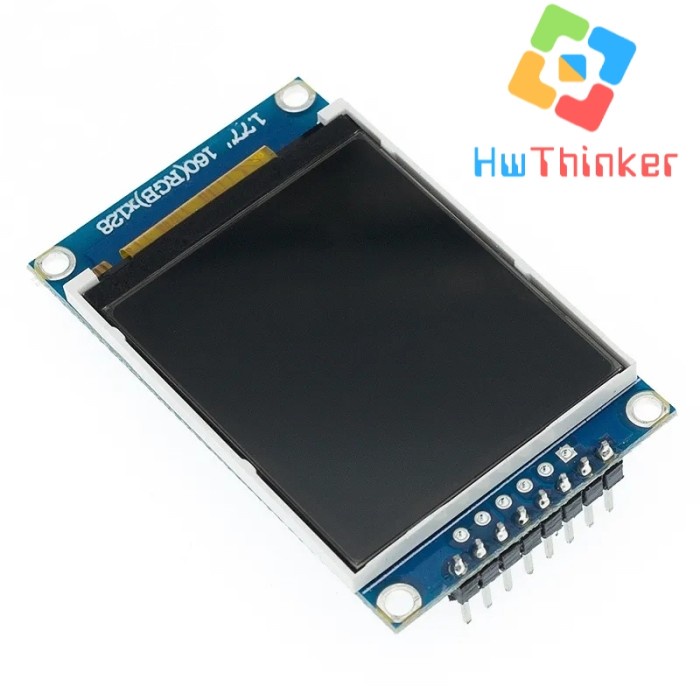 Jual Modul Tft Lcd Display 1 77 Inch Color 128x160 Spi St7735s St7735
