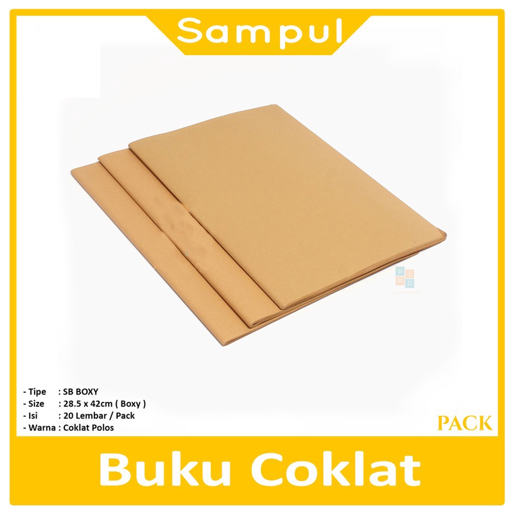 Jual Sampul Kertas Coklat/Bening Ukuran Boxy - Pack | Shopee Indonesia