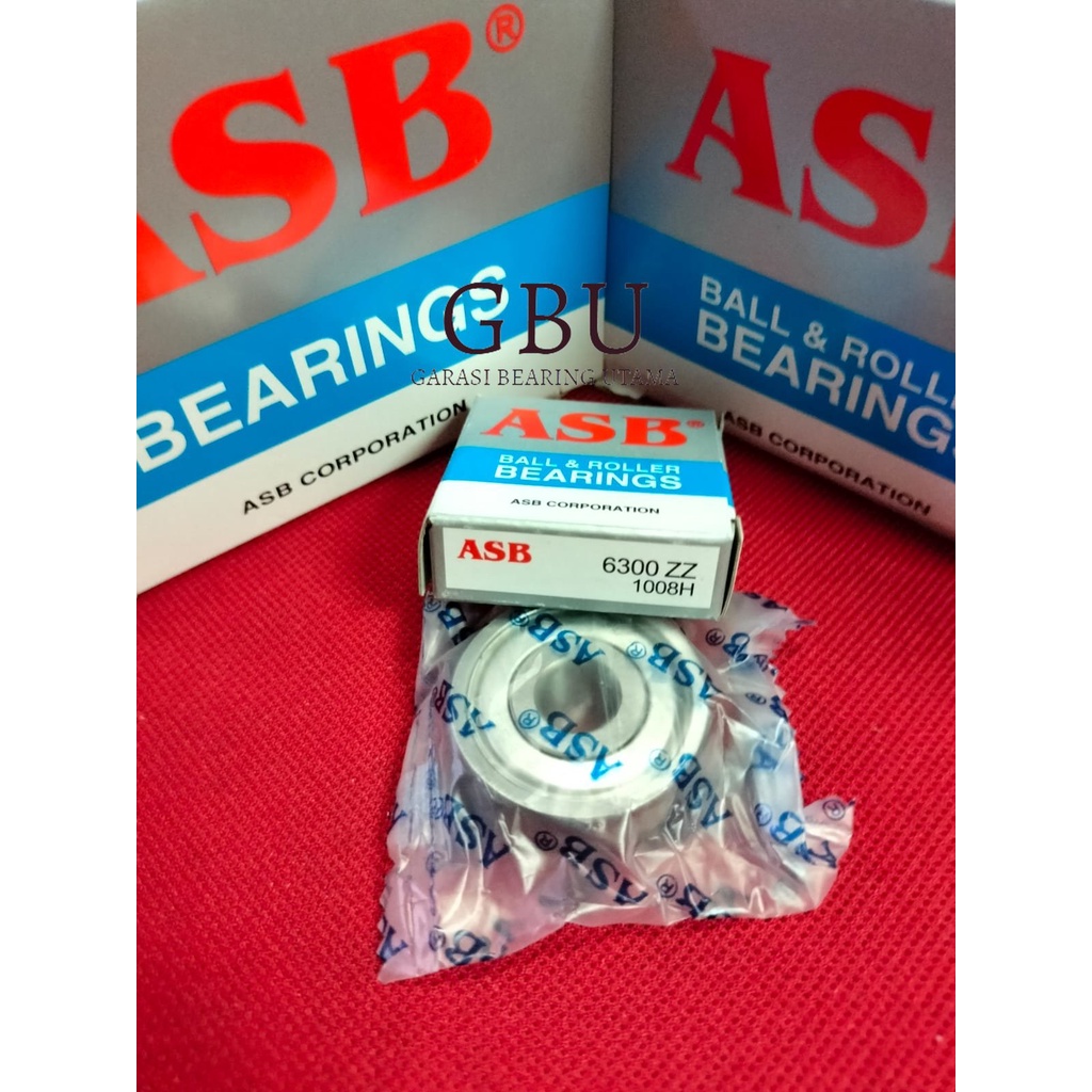 Jual Bearing 6300 ZZ ASB ORIGINAL | Shopee Indonesia