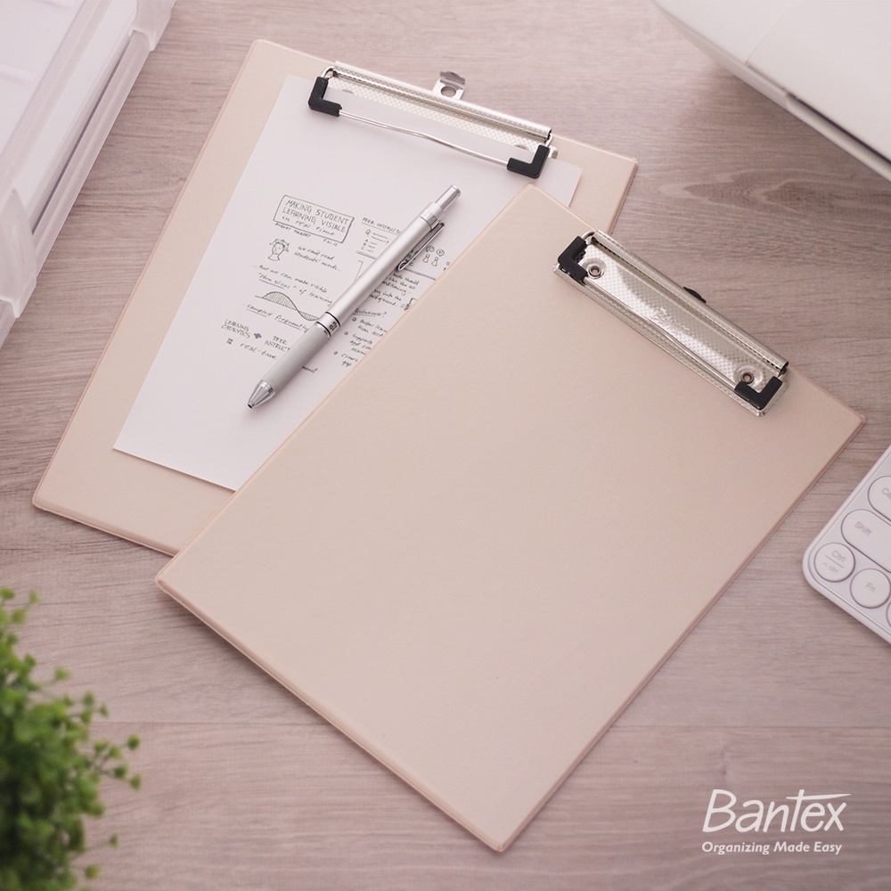 Jual Bantex Mini Clipboard A5 Papan Ujian Peach Cream | Shopee Indonesia