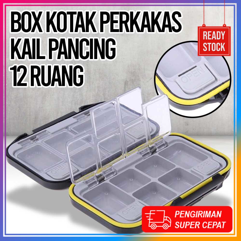 Jual Lixada Box Kotak Perkakas Kail Pancing 12 Ruang - MCC01 Toko ...
