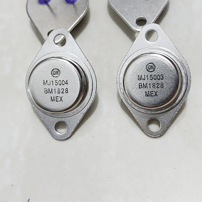 Jual MJ15003 MJ15004 MJ 15003 15004 Sepasang Transistor Jengkolan To-3 ...