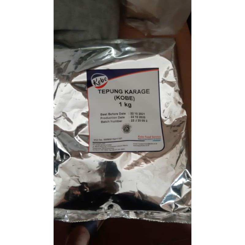 Jual TEPUNG KARAGE DR KOBE 1KG | Shopee Indonesia