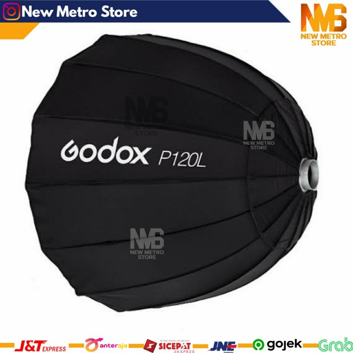 Jual Softbox Parabolic Godox P120L 120cm Mount Bowen With GRID | Shopee ...