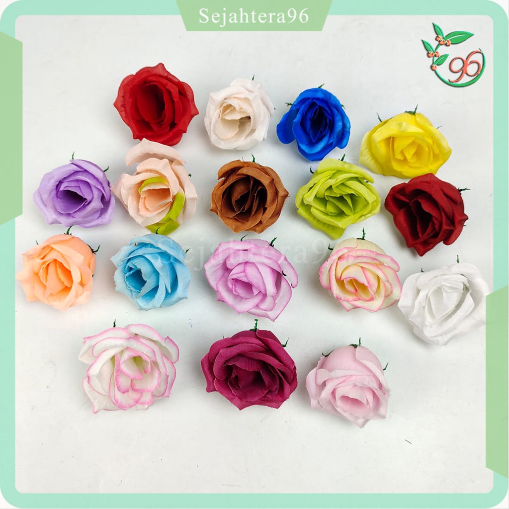 Jual [1 PCS] Kuntum Rose Mawar Tropis - Kelopak Bunga Mawar Kuncup ...