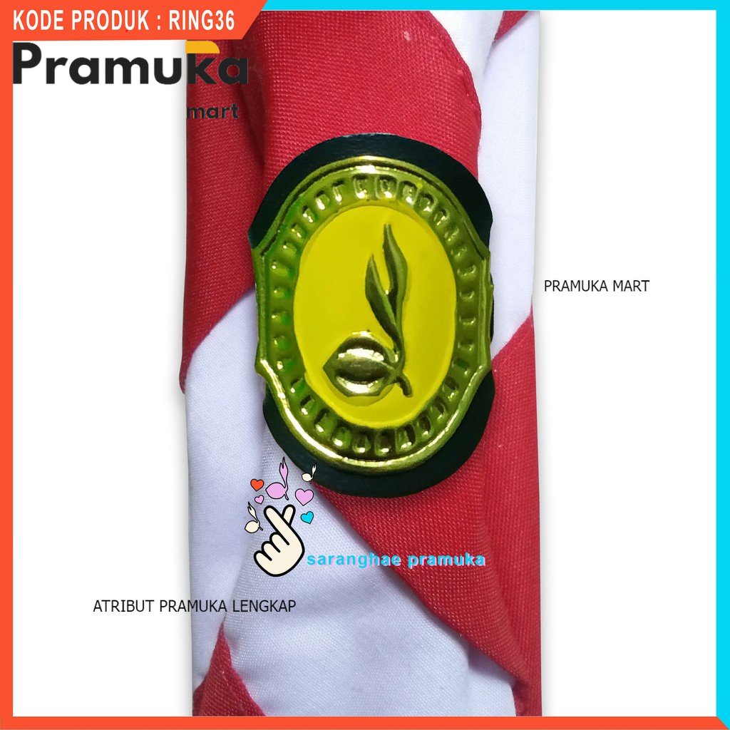Jual Ring Hasduk Kolongan Kacu Pramuka Hasduk Kacu Cincin Kacu Pramuka ...