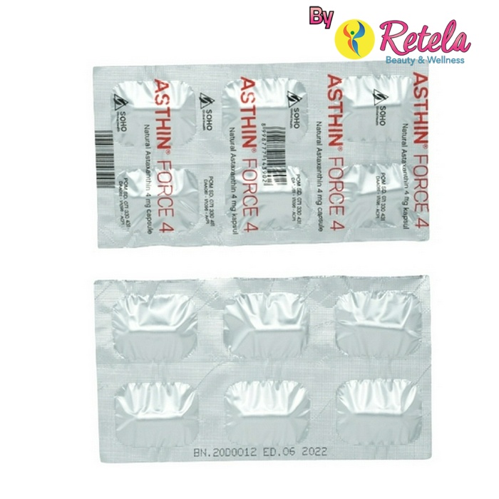 Jual ASTHIN FORCE 4MG 1 STRIP 6 CAPSUL | Shopee Indonesia