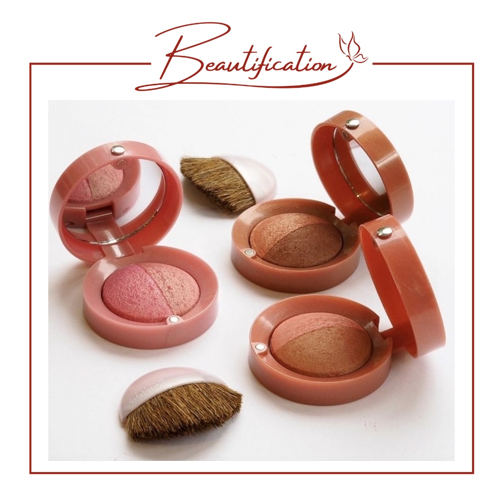 Jual Bourjois Le Duo Blush Colour Sculpting Blush On 2.4gr (Original ...