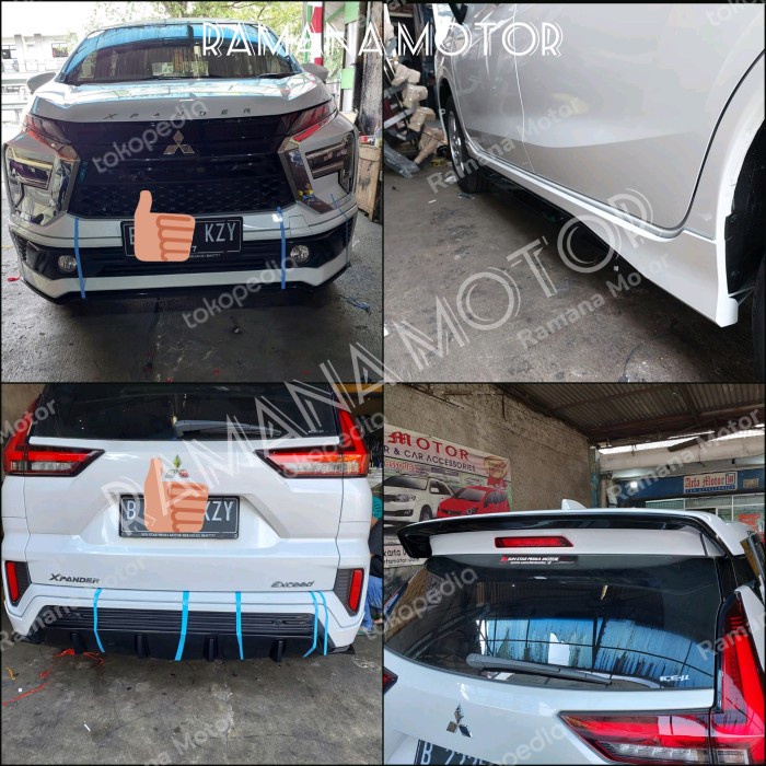 Jual Paket Bodykit Xpander All New 2022 Ori Body Kit Xpander 2022Up Ori ...
